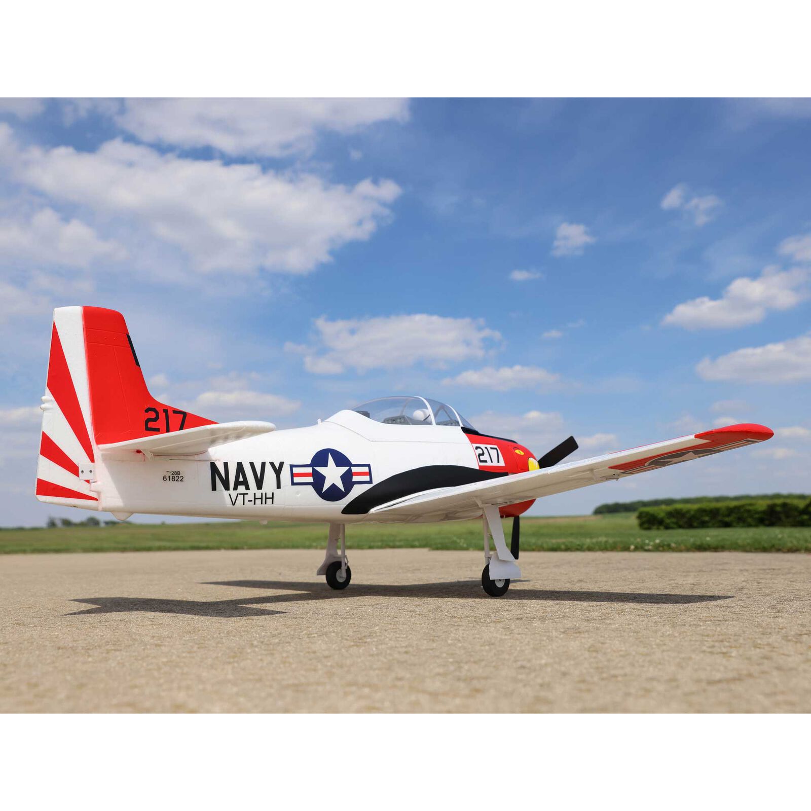 E-flite T-28 Trojan 1.2m BNF Basic with Smart | Horizon Hobby