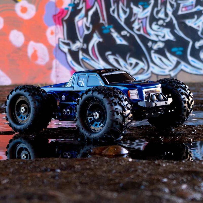 Redcat Racing 1/8 Landslide XTe 4X4 Monster Truck Brushless RTR, Blue ...