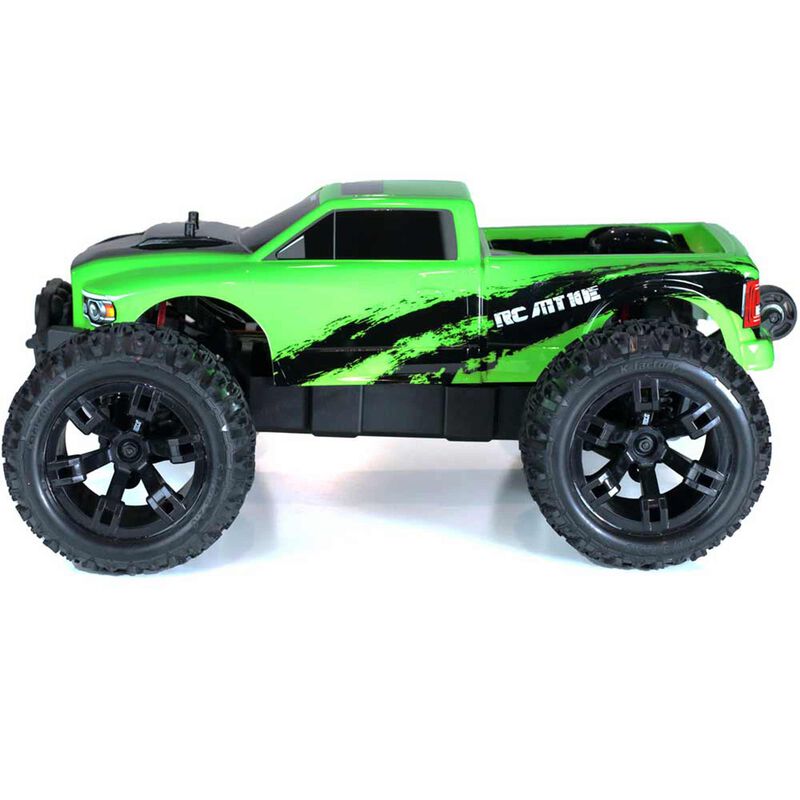 Redcat Racing 1/10 MT10E Brushless 4X4 Monster Truck RTR, Green ...