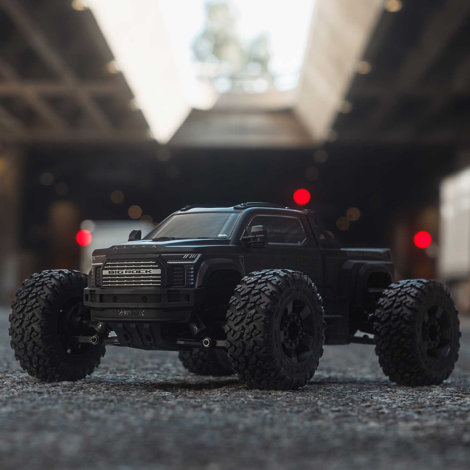 ARRMA 1/10 BIG ROCK 223S DSC 4X4 RTR Brushless Monster Truck, Black ...