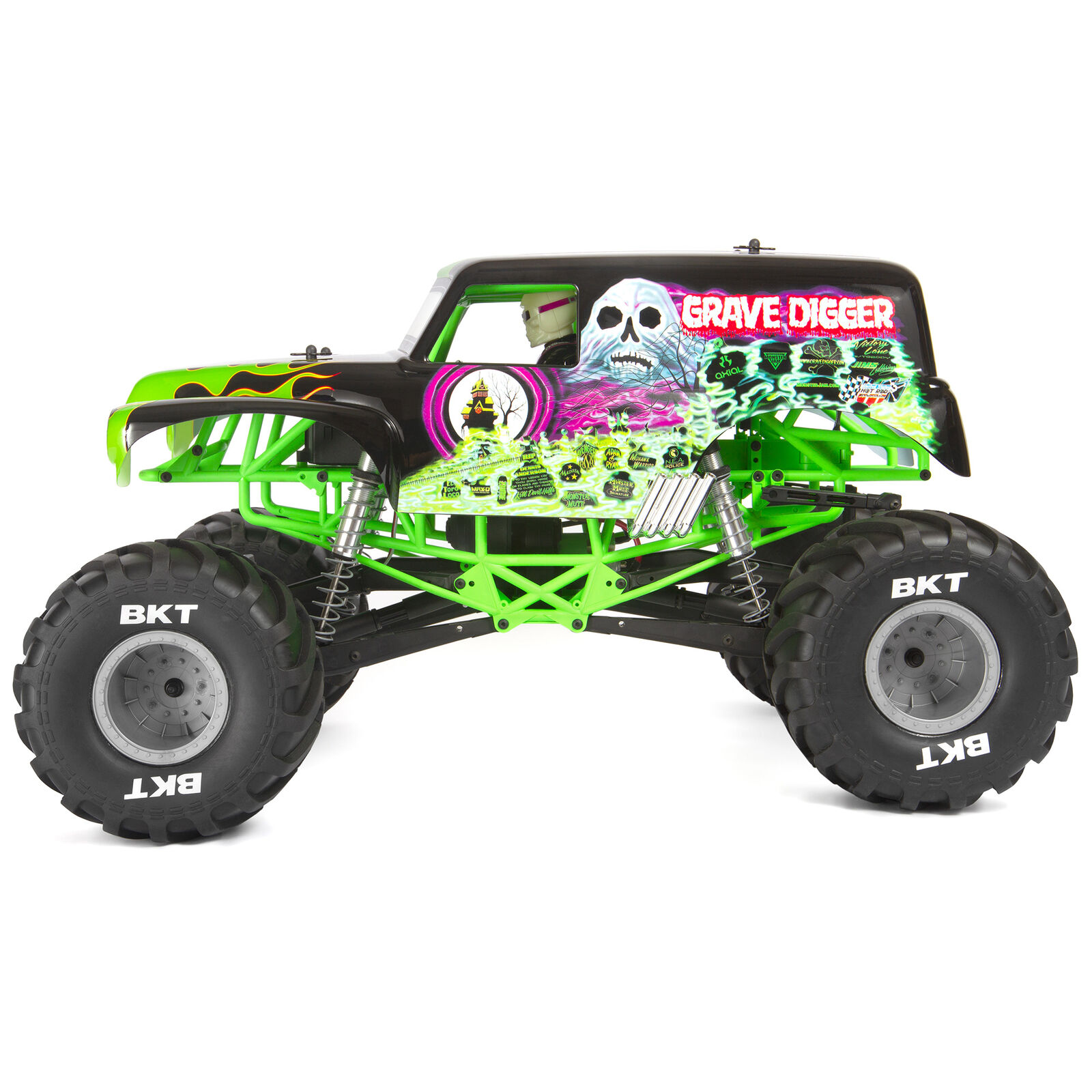 Axial 1/10 SMT10 Grave Digger 4WD Brushed Monster Truck RTR | Horizon Hobby