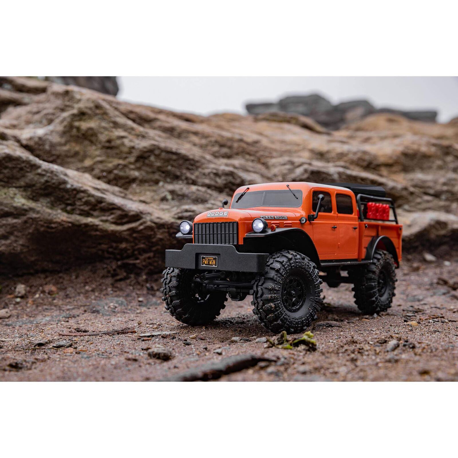 Axial 1/24 SCX24 Dodge Power Wagon 4X4 RTR Brushed Rock Crawler ...