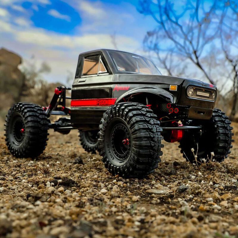 Redcat Racing 1/10 Ascent Fusion 4x4 Rock Crawler RTR, Black | Horizon ...