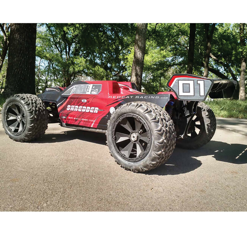 Redcat Racing 1/6 Shredder 4WD Truck Brushless RTR, Red | Horizon Hobby
