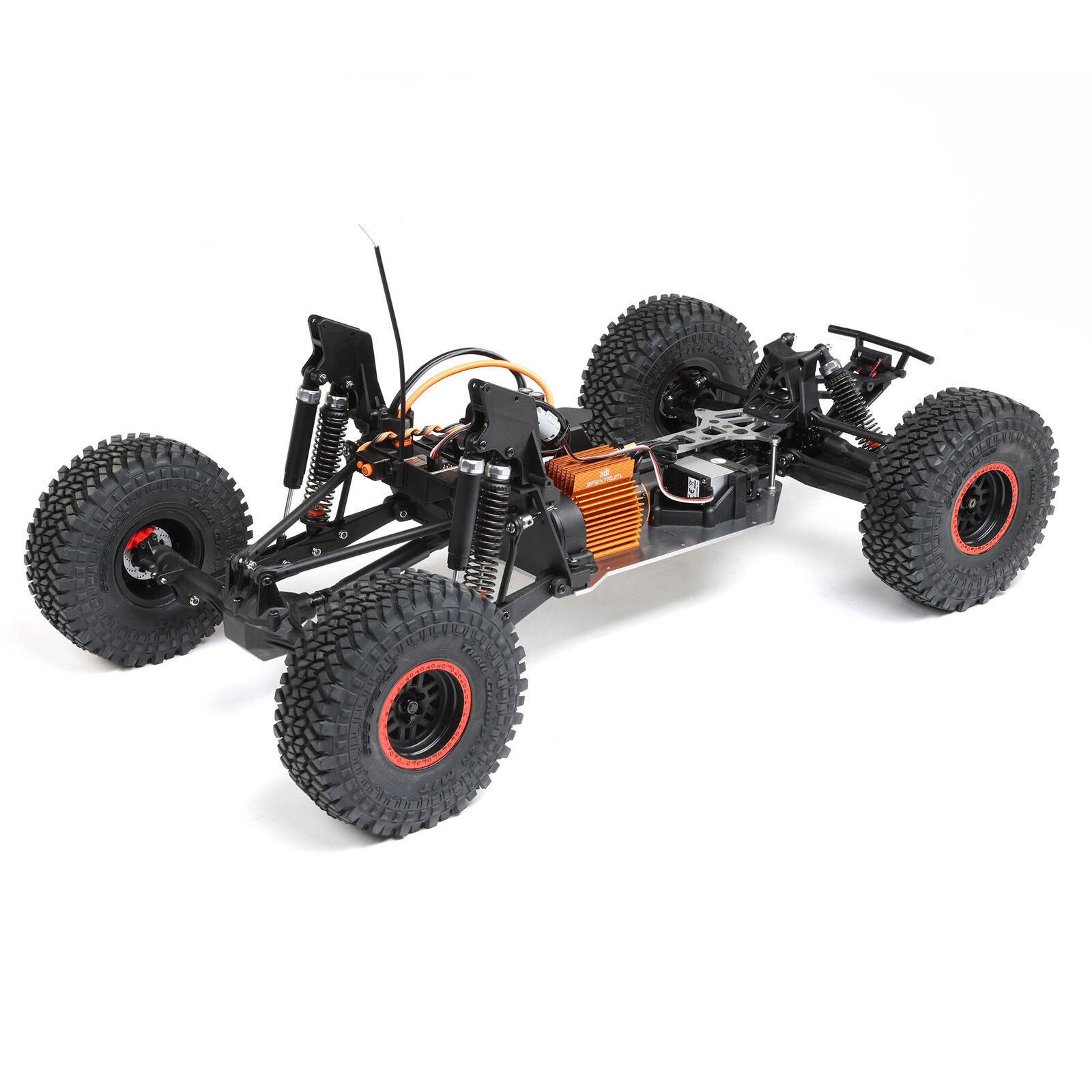 Losi 1/10 Hammer Rey U4 4X4 Rock Racer Brushless RTR with Smart and AVC ...