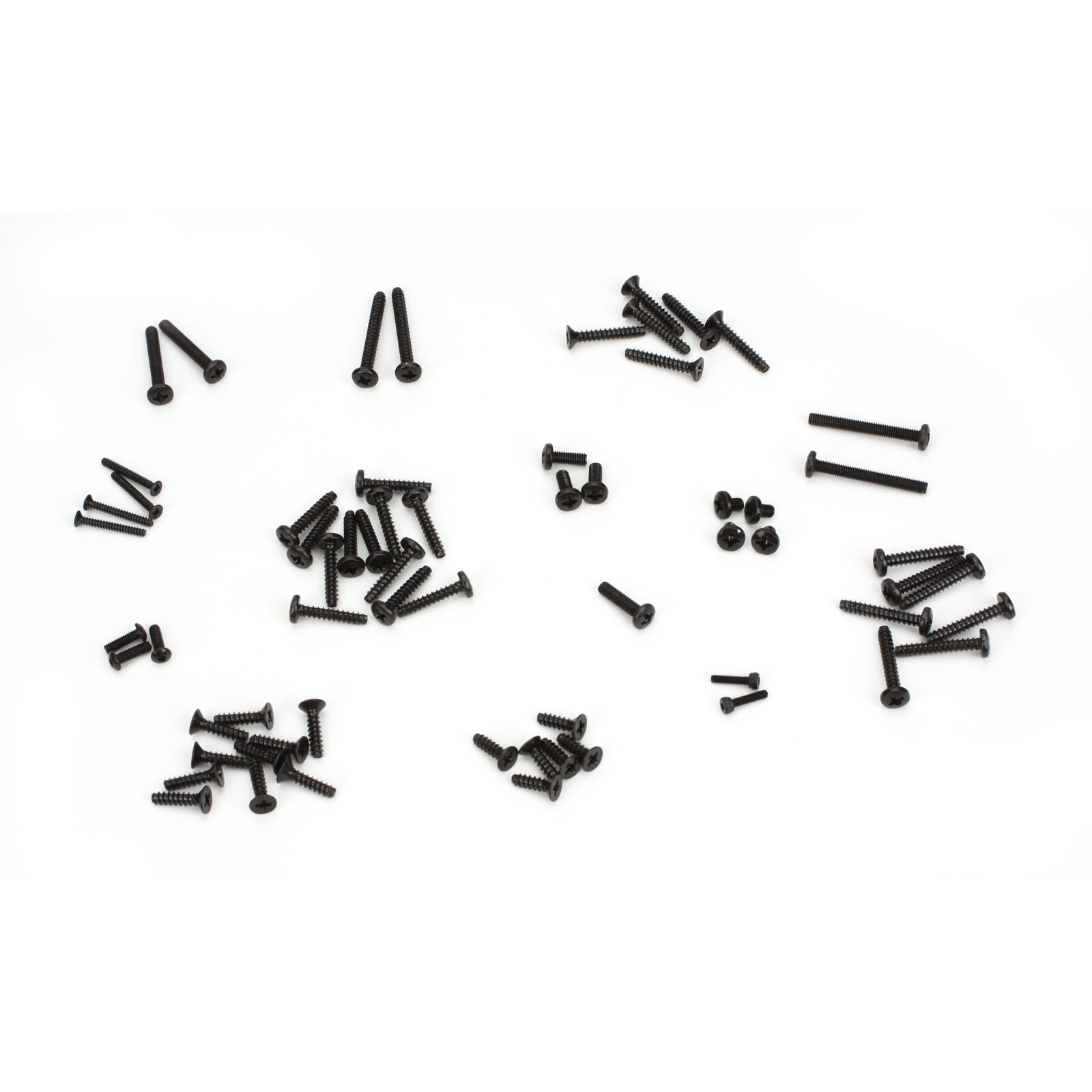 ECX Screw Set (64): All ECX 1/10 2WD | Horizon Hobby