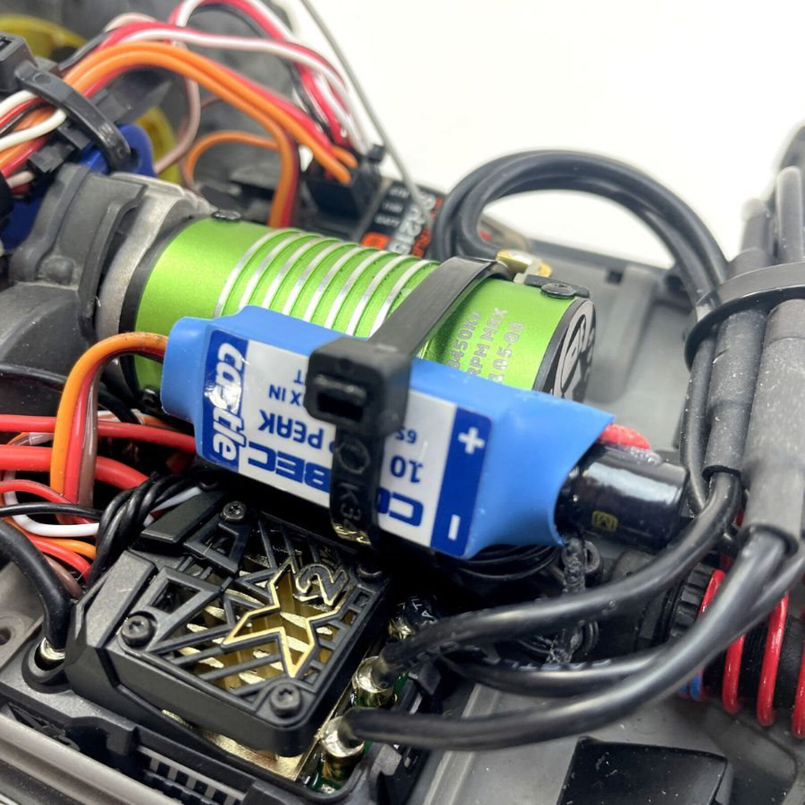 Castle Creations MAMBA MICRO X2,16.8V, WP Sensored ESC & 1007-6350Kv ...