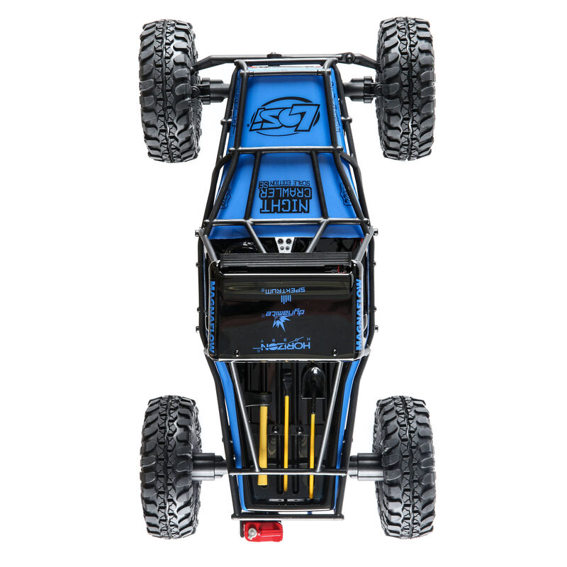 Losi 1/10 Night Crawler SE 4WD Rock Crawler Brushed RTR, Blue | Horizon ...