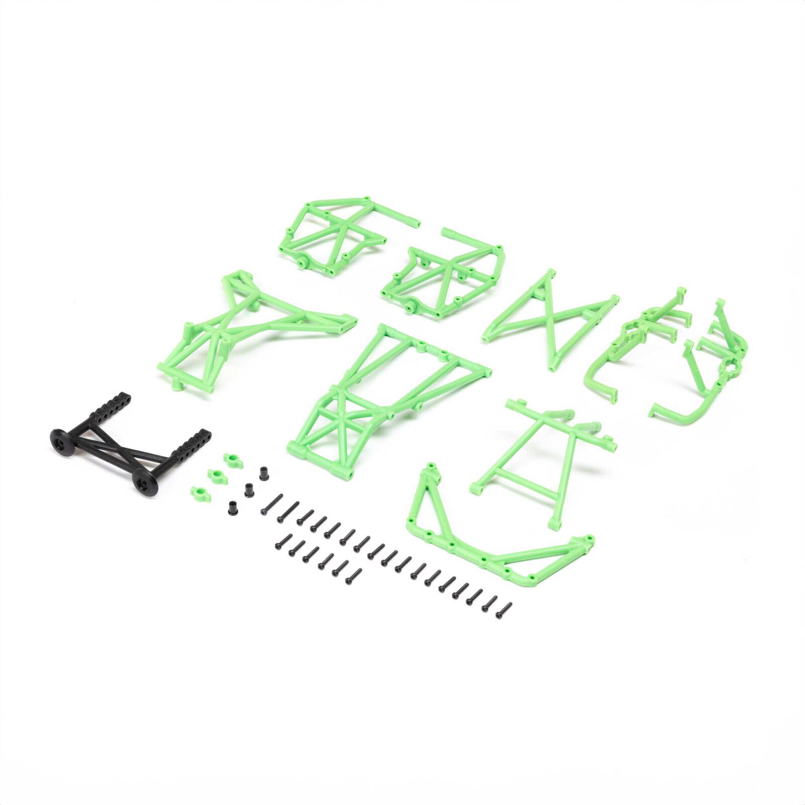 Losi Cage Set Complete, Green: Mini LMT | Horizon Hobby