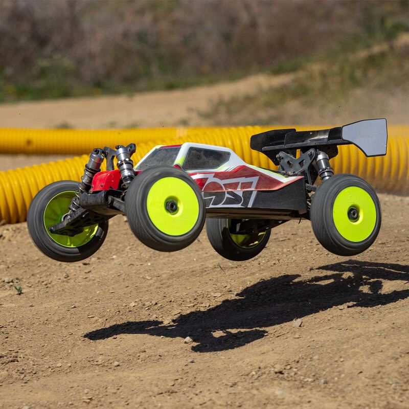 Losi 1/8 8IGHT-XE 4S 4X4 RTR Brushless Race Buggy, Clear | Horizon Hobby