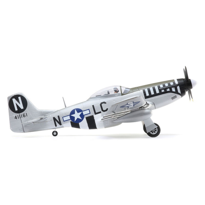 E-flite P-51D Mustang 1.2m BNF Basic with AS3X and SAFE Select ...