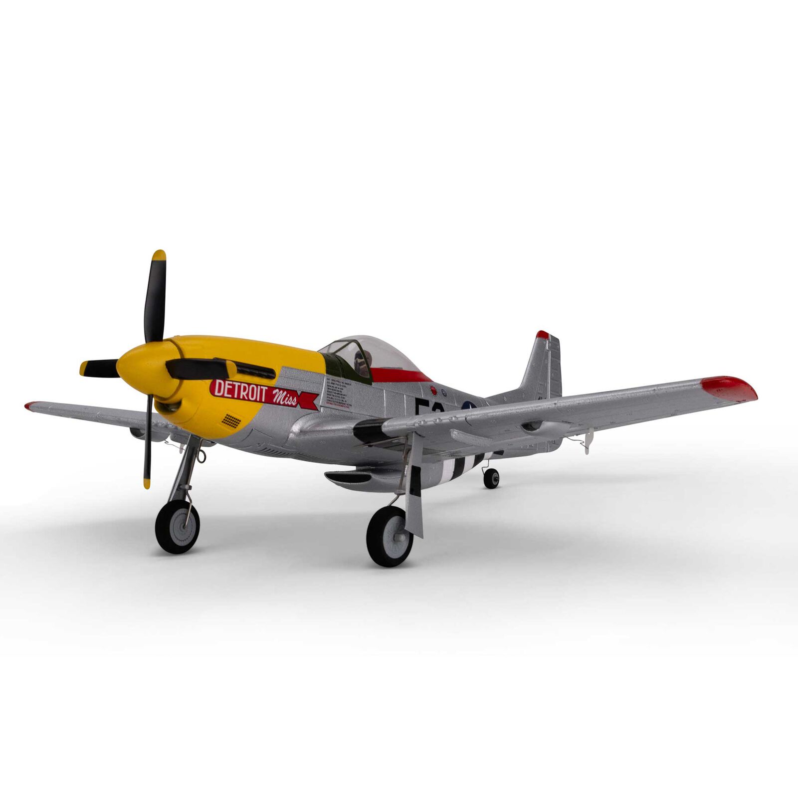 E-flite UMX P-51D Mustang “Detroit Miss” BNF Basic with AS3X and SAFE ...