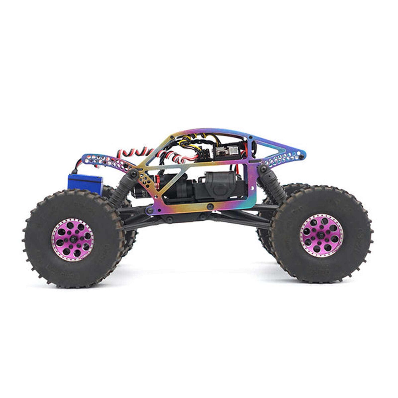 Furitek Bettle Titanium Comp Chassis, Rainbow: TRX-4M | Horizon Hobby