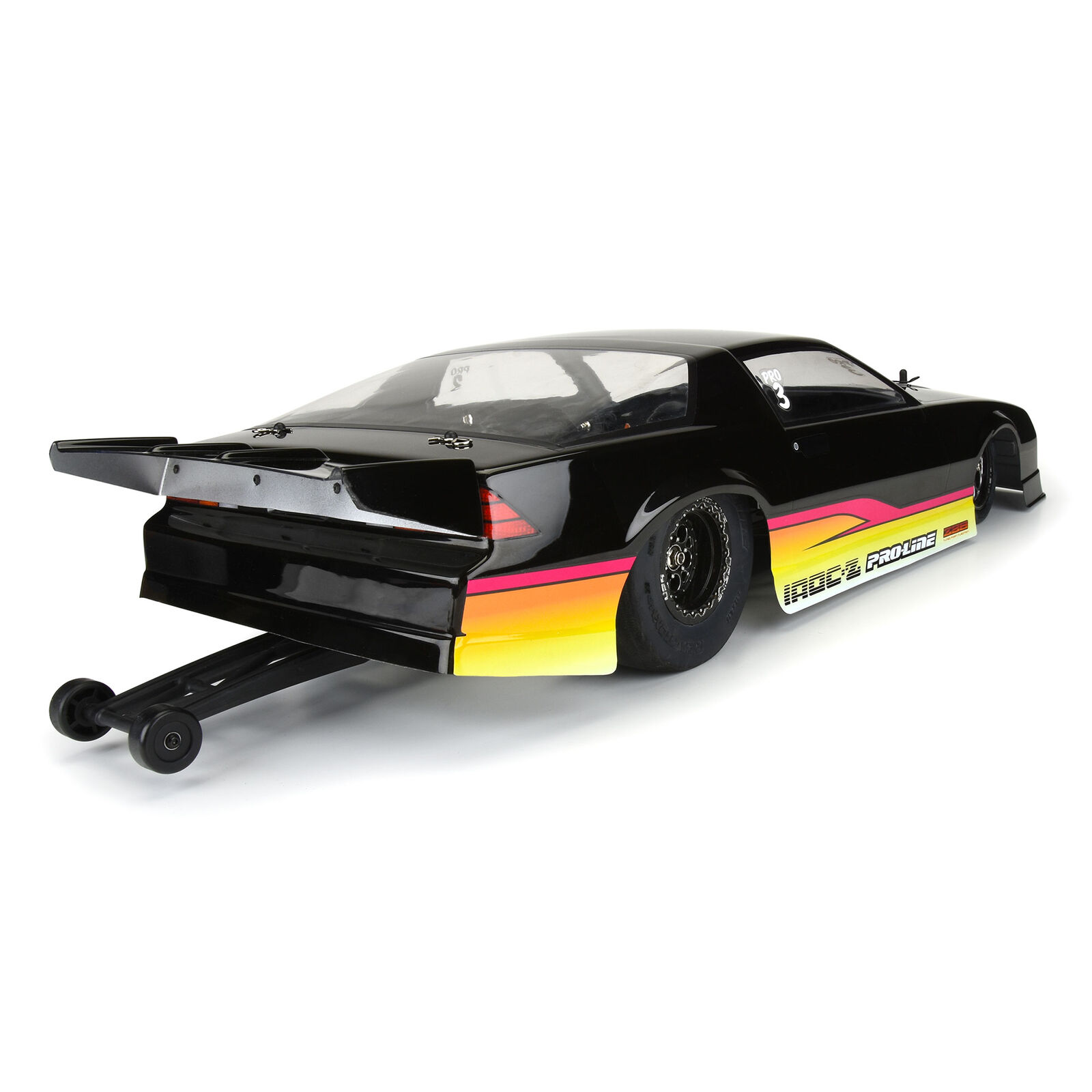 Pro-Line Racing 1/10 Pre-Painted/Cut 1985 Chevy Camaro IROC-Z Black ...