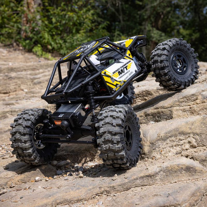 Axial 1/18 UTB18 Capra 4WS 4X4 RTR Brushed Rock Crawler (Battery ...