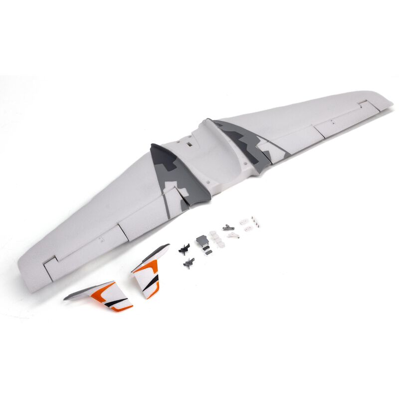 E-flite Main Wing Set: Viper 70mm, Orange | Horizon Hobby