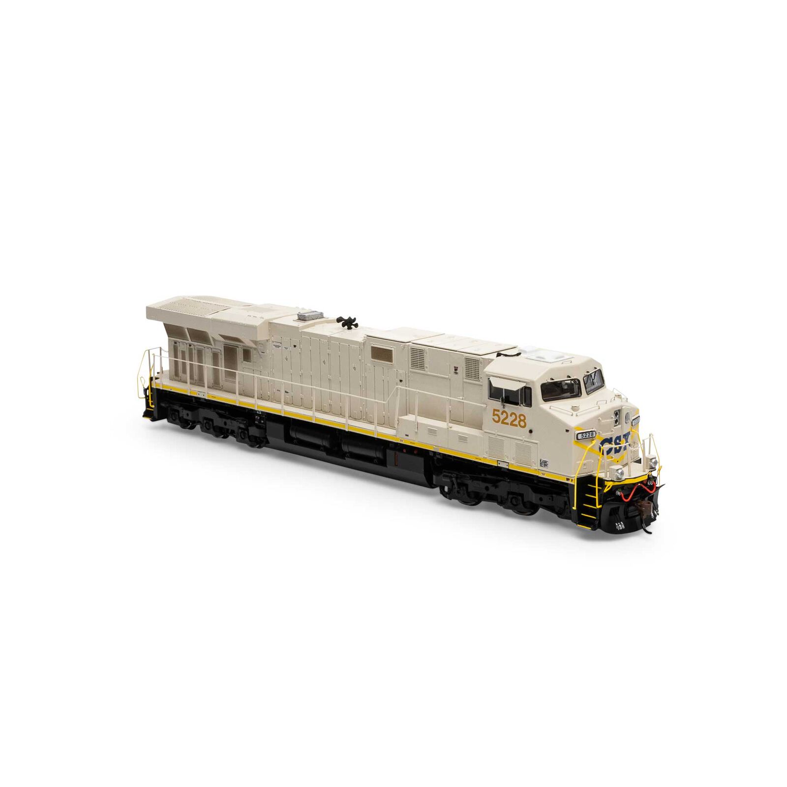 Athearn HO ES44DC Locomotive with DCC & Sound, CSX, Primer #5228 ...