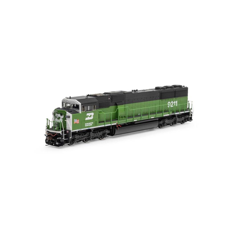 Athearn HO SD60M Tri-Clops Locomotive with DCC & Sound, BN #9211 ...
