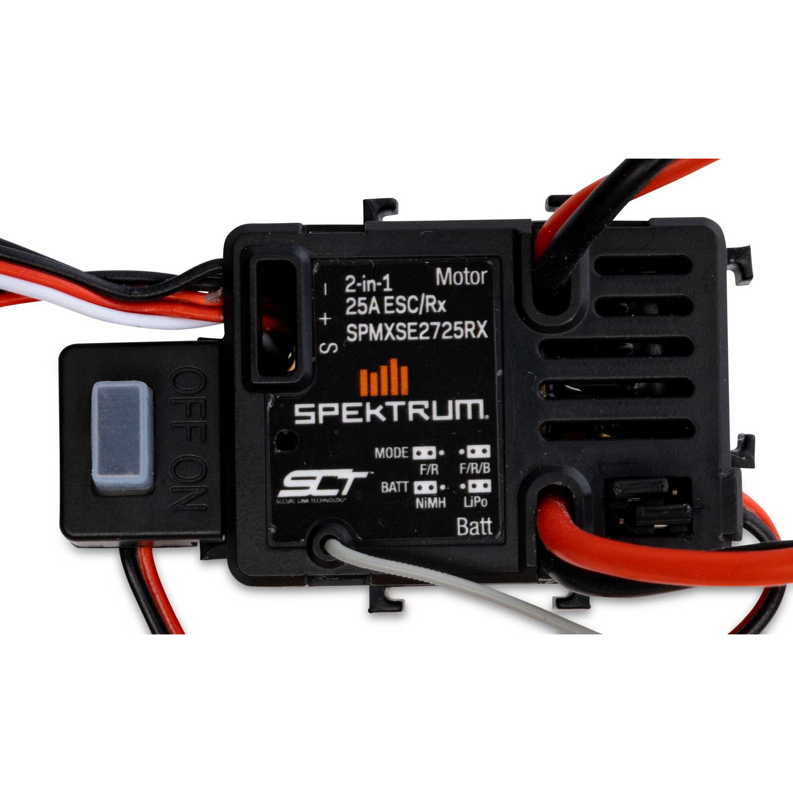 Spektrum Accessories SLT 25A 2-in-1 ESC / Receiver Combo, IC2: Crawler ...
