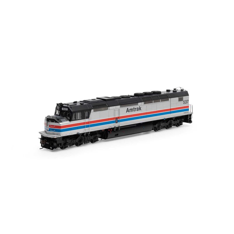Athearn HO SDP40F Locomotive with DCC & Sound, Amtrak, Phase II #537 ...