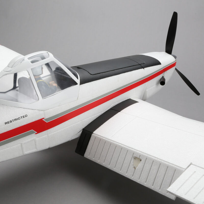 E-flite Brave Night Flyer 1.2m BNF Basic with AS3X | Horizon Hobby