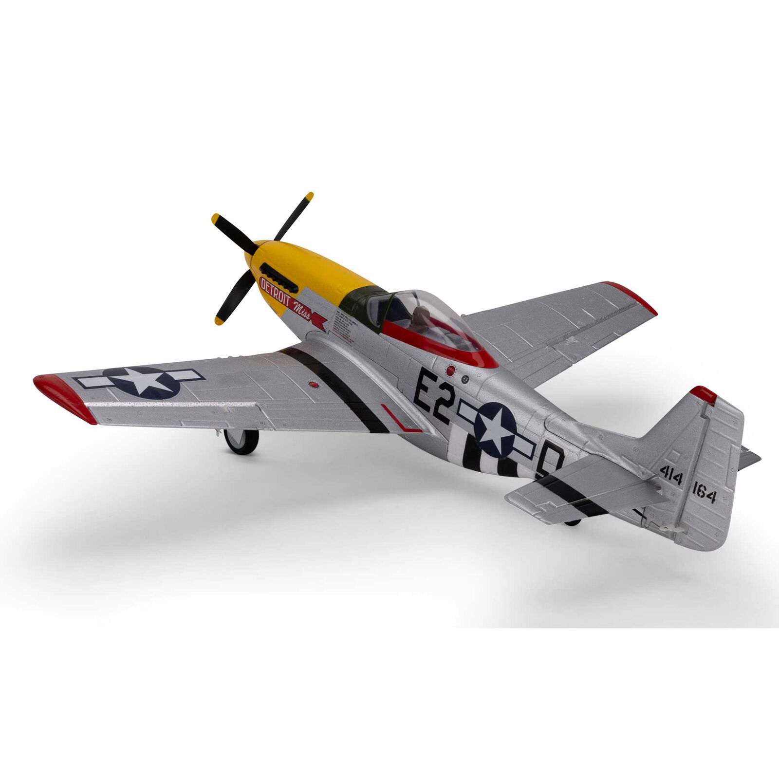 E-flite UMX P-51D Mustang “Detroit Miss” BNF Basic with AS3X and SAFE ...