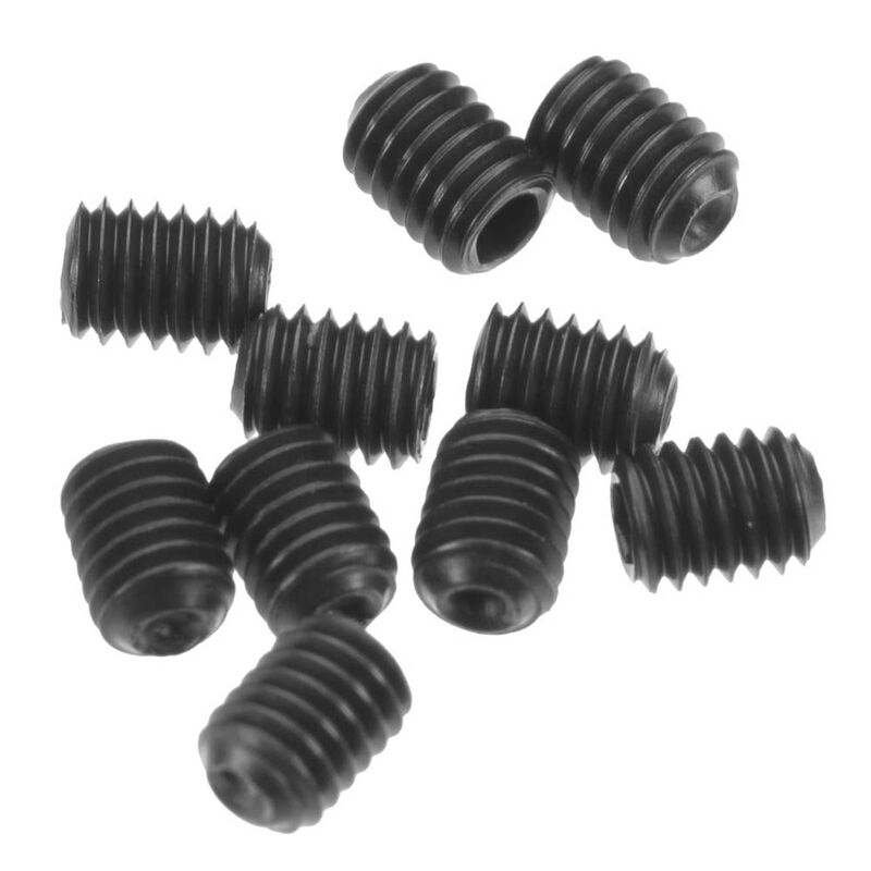 Axial Set Screw M3x4mm Black (10) | Horizon Hobby