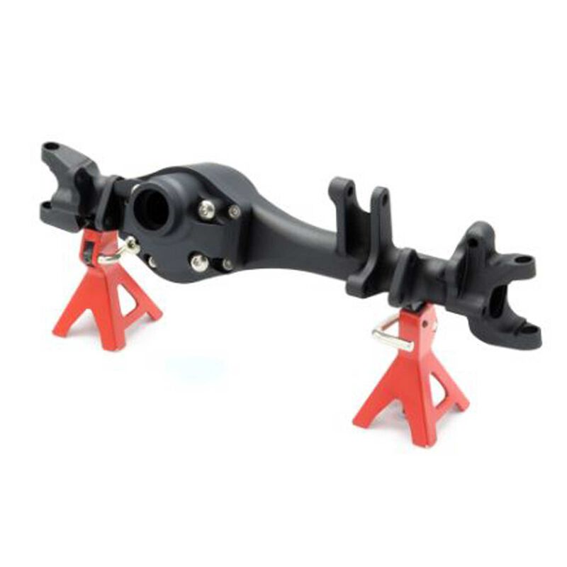 Vanquish Products F10T Aluminum Front Axle Housing - Black Anodized ...