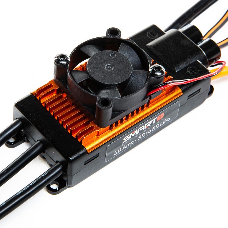 Spektrum Accessories Avian 80-Amp Brushless Smart ESC, 3S-8S | Horizon ...