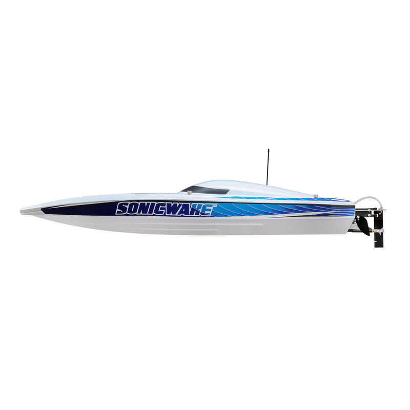 Pro Boat Sonicwake 36" Self-Righting Brushless Deep-V RTR, White ...