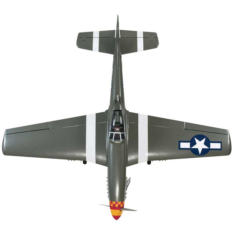 Top Flite Flite 1 7 P-51D Mustang 60 GP ARF w Retracts 64.5" | Horizon ...