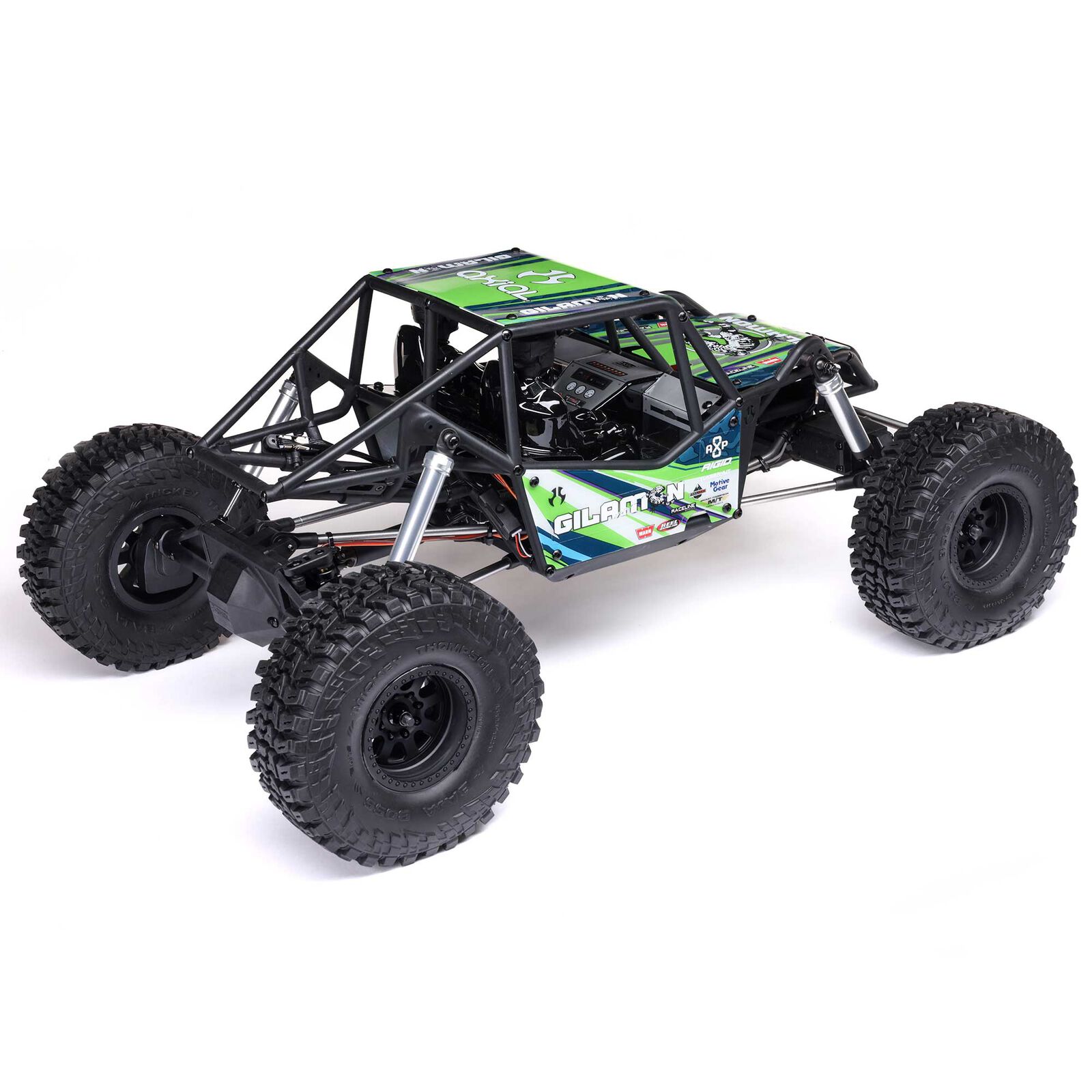 Axial 1/8 AXP8 Gilamon 2.2 4X4 RTR Brushed Trail Buggy, Green | Horizon ...