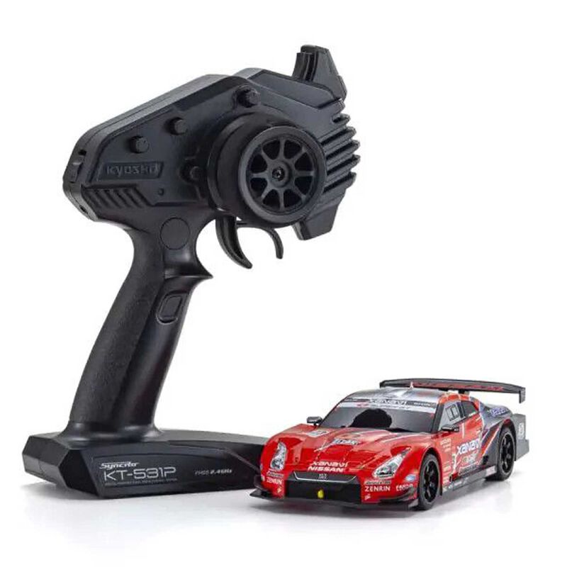 Kyosho 1/28 Xanavi Nismo GTR MINI-Z RWD RTR, Red | Horizon Hobby