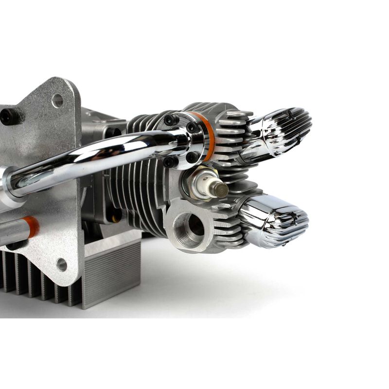 Saito Engines 57cc Gas Twin Engine 4-Stroke: BT | Horizon Hobby