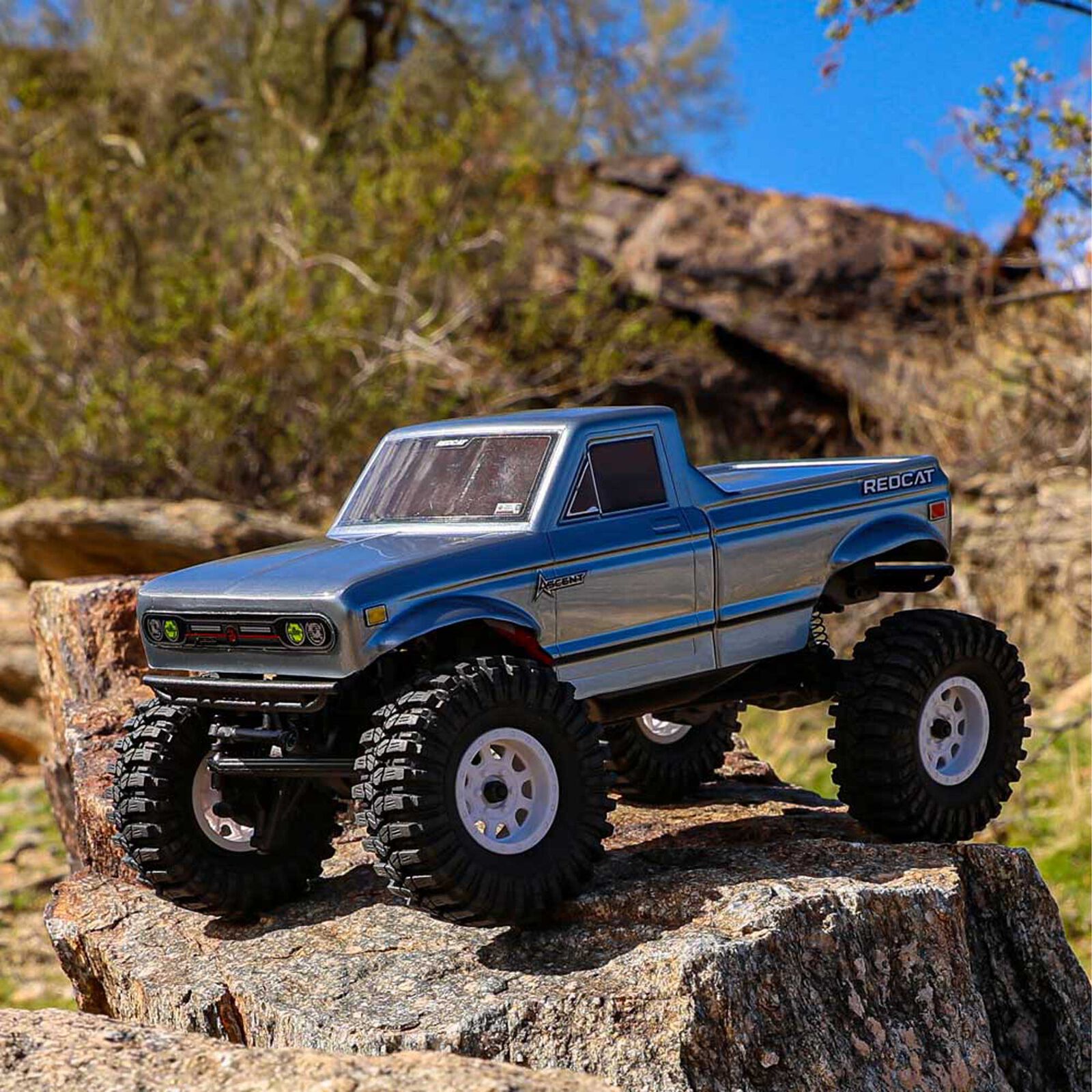 Redcat Racing 1/18 Ascent-18 4x4 Brushed Electric Rock Crawler RTR ...
