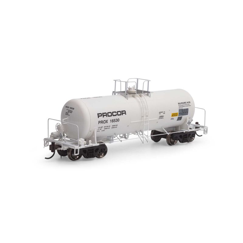 Athearn HO 13,600-Gallon Acid Tank, Procor #16530 | Horizon Hobby