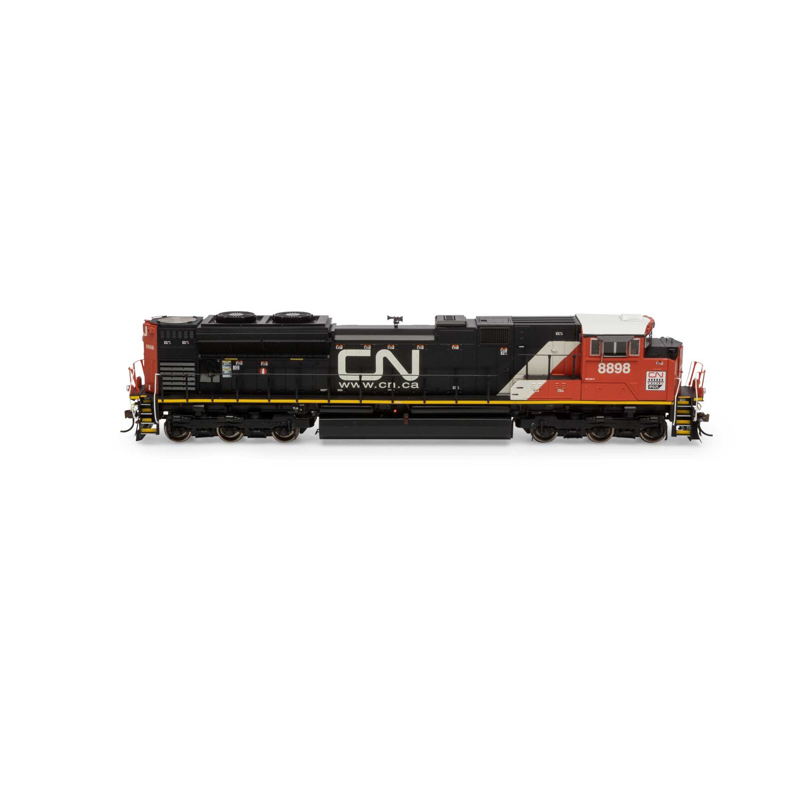 Athearn HO G2 SD70M-2 with DCC & Sound, CN-25/Heritage #8898 | Horizon ...