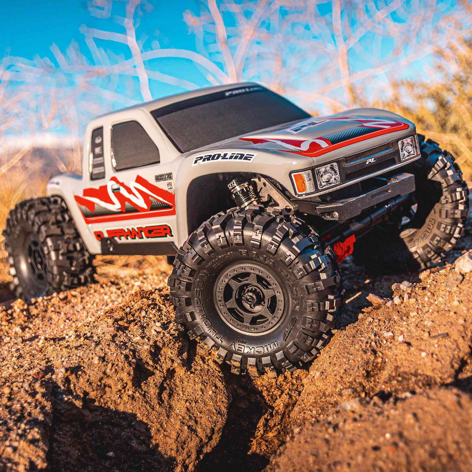 Pro-Line Racing 1/10 Cliffhanger HP Tough-Color Gray Body 12.3” (313mm ...