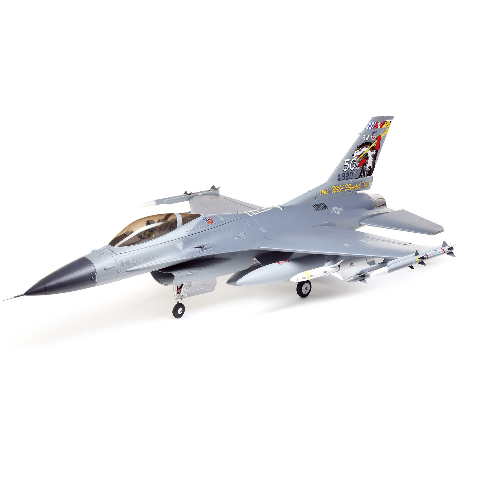 E-flite F-16 Falcon 80mm EDF Jet Smart BNF Basic with SAFE Select ...
