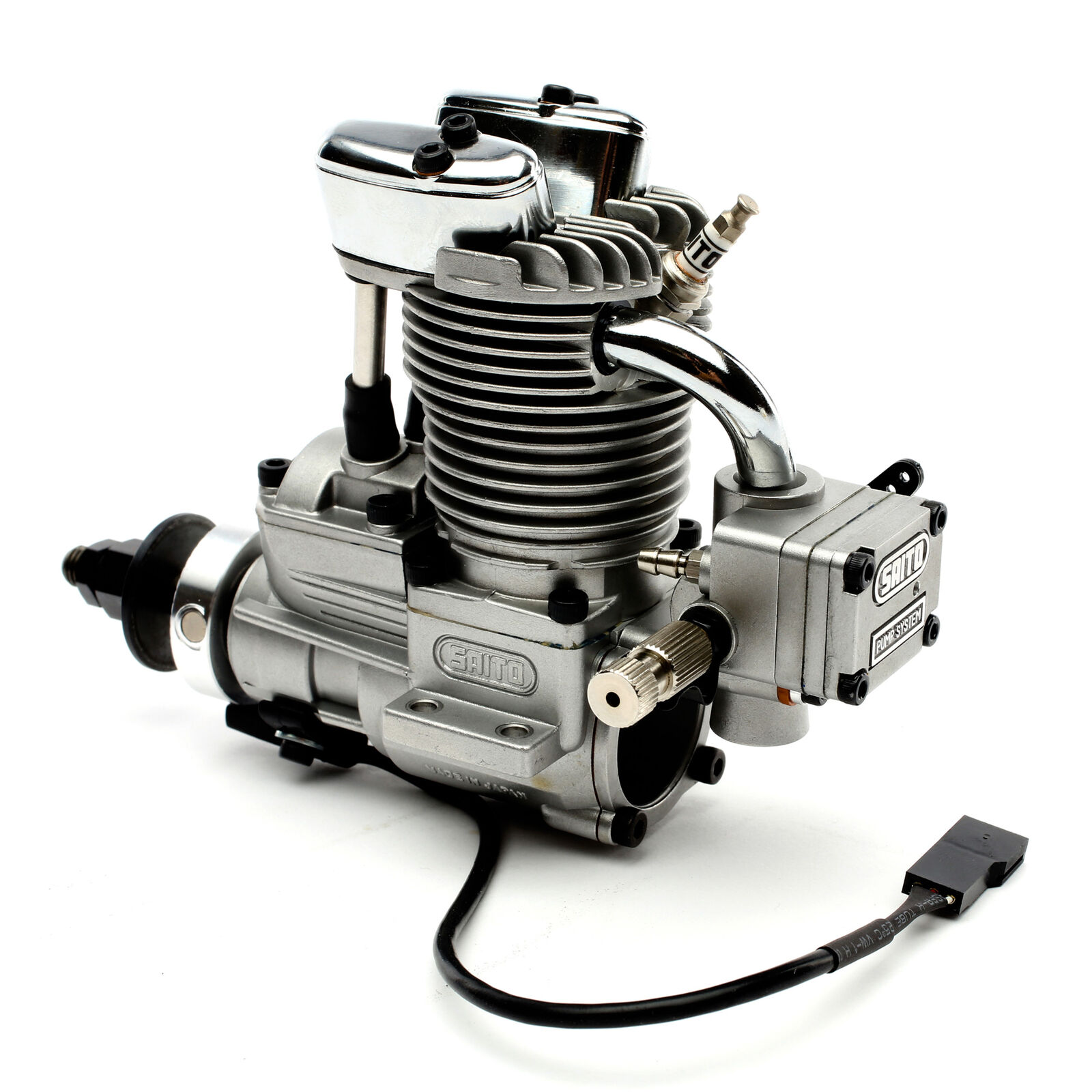 Saito Engines FG-11 11cc Single Cylinder 4-Stroke Gas Engine: BZ ...