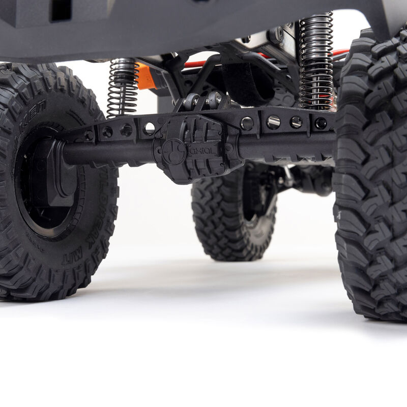 Axial 1/10 SCX10 III Base Camp 4X4 RTR Brushed Rock Crawler, White ...