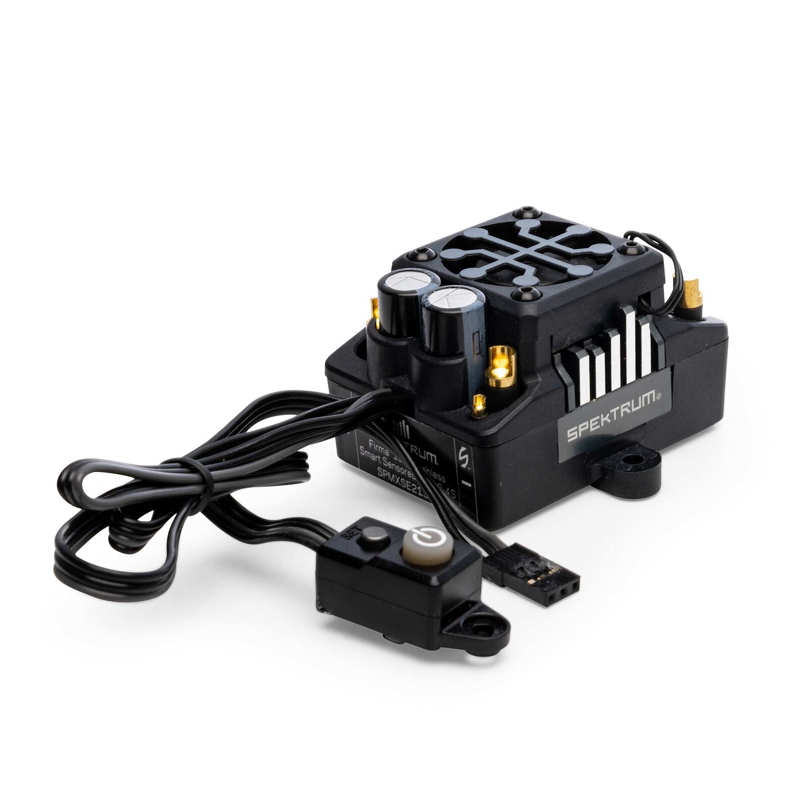 Spektrum Accessories Firma 130A Black Edition Sensored Brushless Smart ...