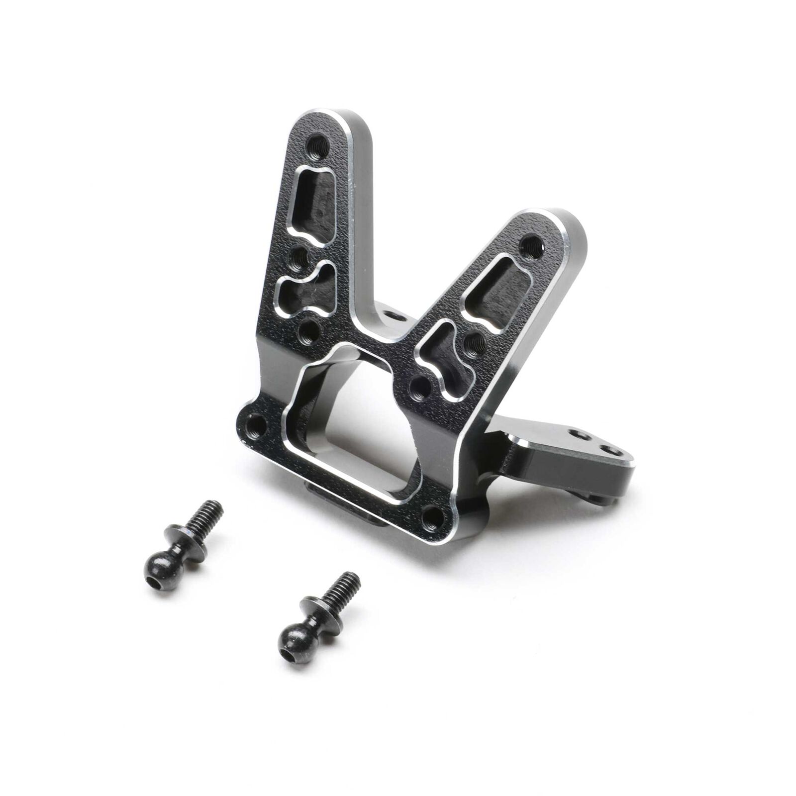 Losi Rear Bulkhead, Aluminum, Black: 22S Sprint | Horizon Hobby