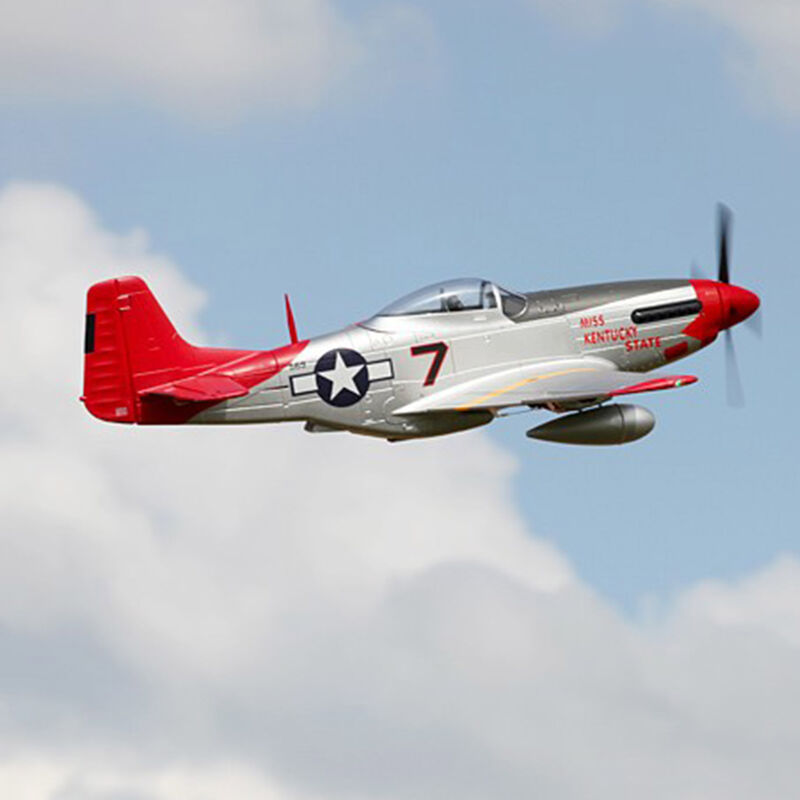 FMS P-51D Red Tail PNP, 1700mm | Horizon Hobby