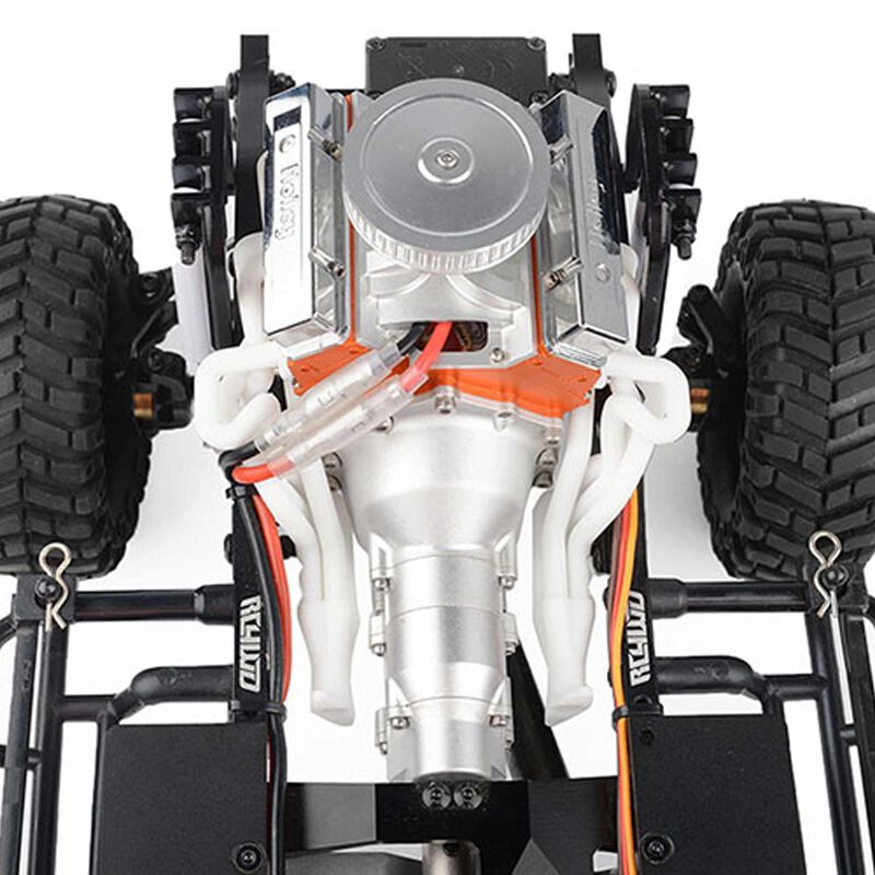 RC4WD Plastic Exhaust Headers for V8 Scale Engine V2 | Horizon Hobby