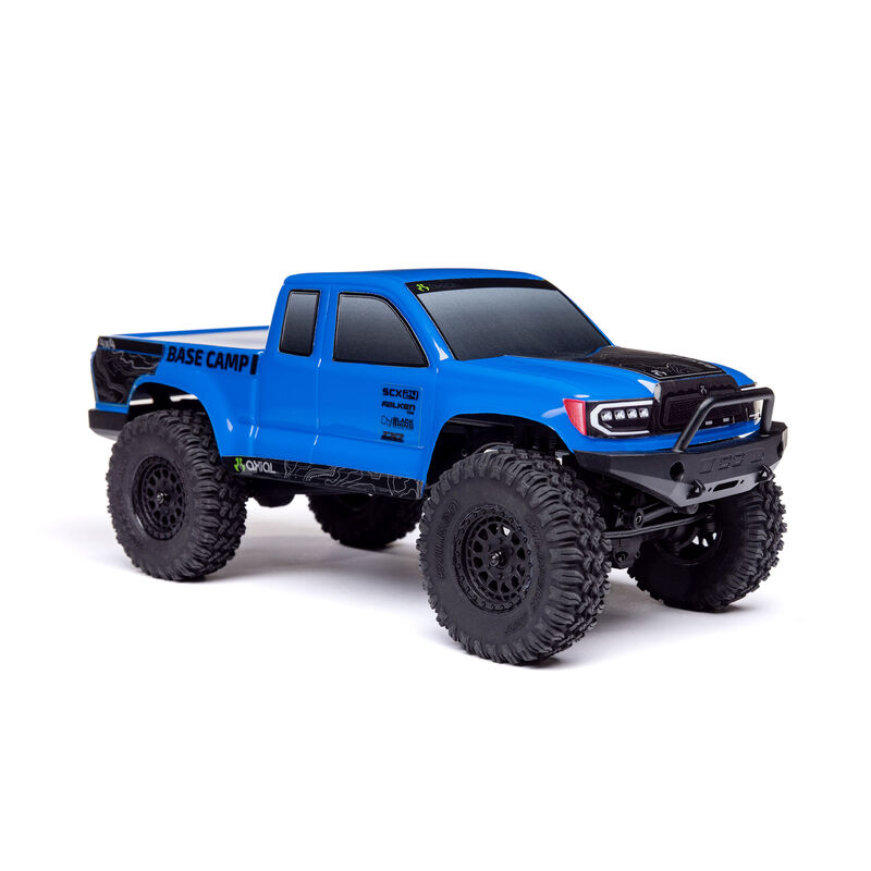 Axial 1/24 SCX24 Base Camp 4X4 RTR Brushed Rock Crawler (Battery ...
