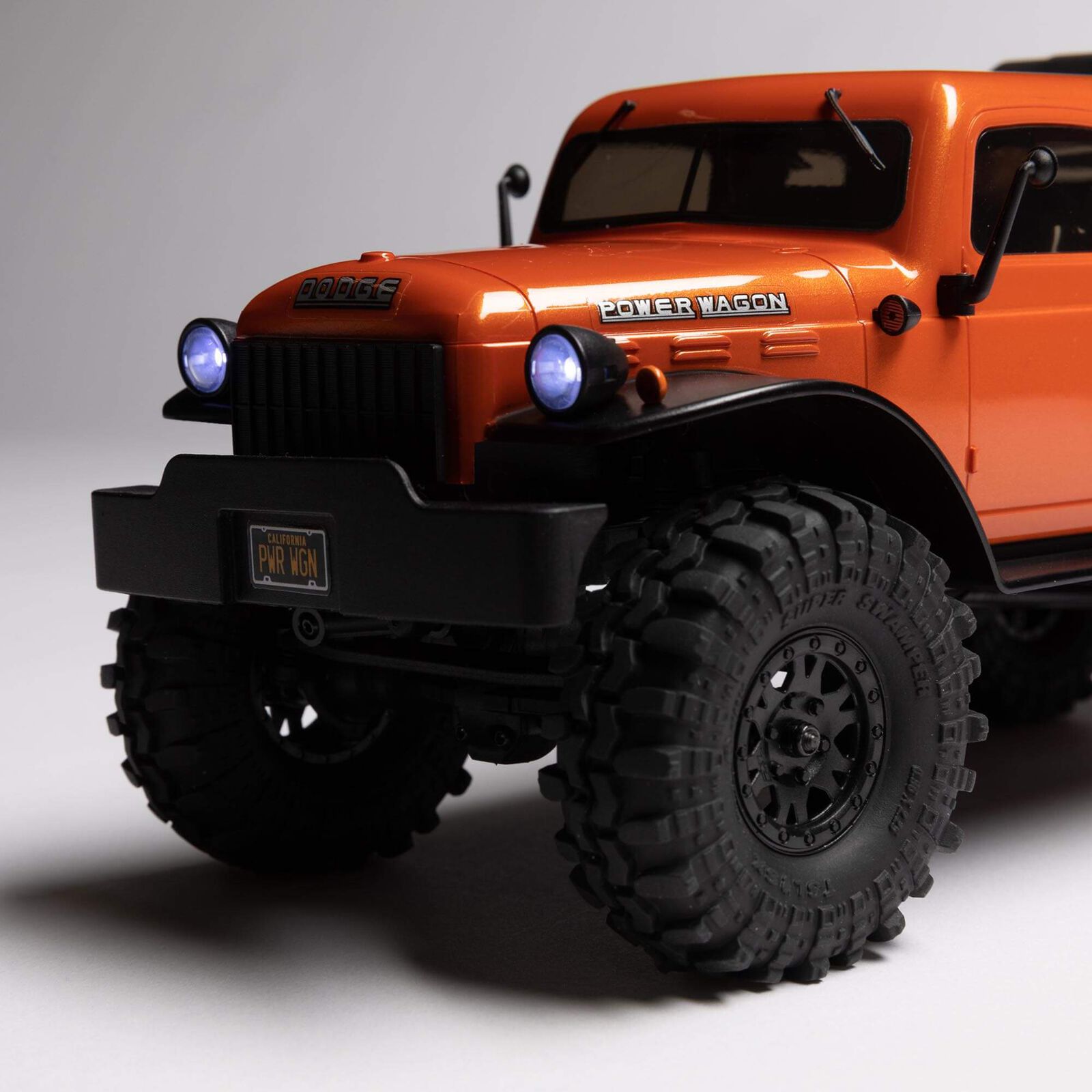 Axial 1/24 SCX24 Dodge Power Wagon 4X4 RTR Brushed Rock Crawler ...