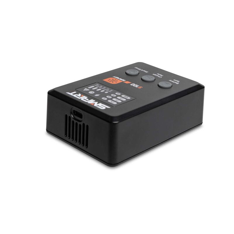 Spektrum Accessories S100 1x100W USB-C Smart Charger | Horizon Hobby