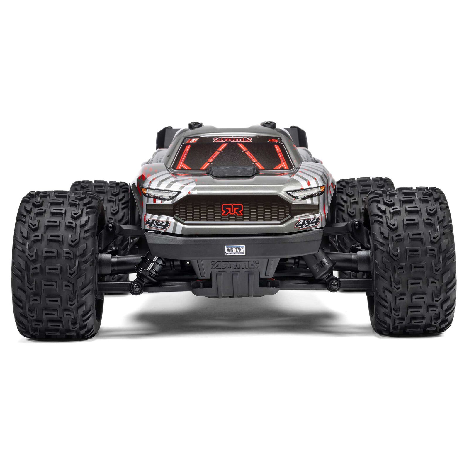 ARRMA 1/10 VORTEKS 223S DSC 4X4 RTR Brushless Stadium Truck, Red ...