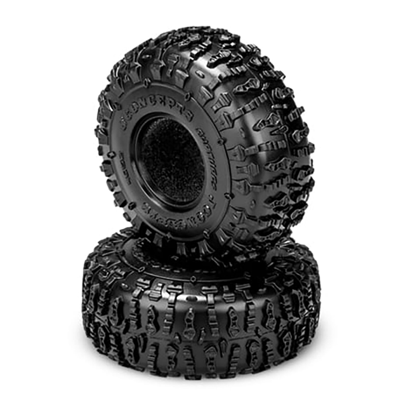 JConcepts, Inc. 1/24 Ruptures 1.0" Crawler Tires and Inserts, Green ...